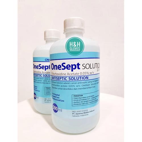 Jual OneSept Solution / Antiseptic Solution / Cairan Antiseptik ...