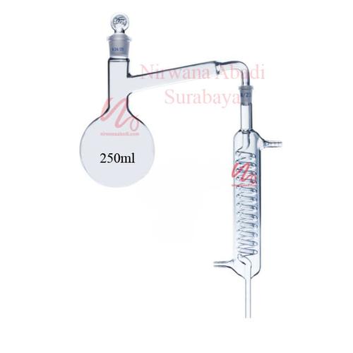 Jual Alat Destilasi 250ml, Alat Distilasi lengkap dengan kondensor ...