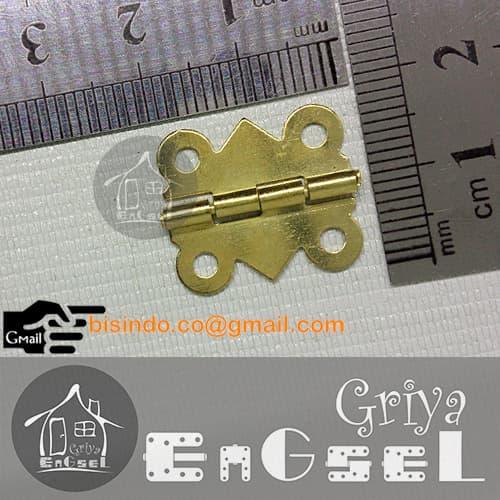 Jual Engsel Kecil/Engsel Mini/20X17/ Engsel Box Kotak Perhiasan/Engsel ...