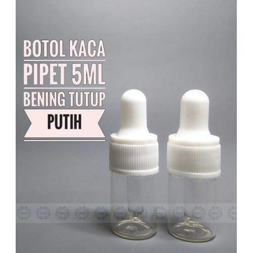 Jual Botol Pipet 5ml Tetes / Kaca Clear / Liquid Vape Vapor - Kota ...