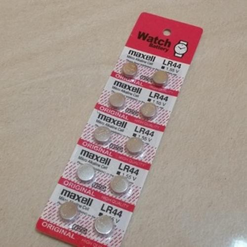 Jual Batery/batre kancing Maxell LR44 - Jakarta Barat - Jamur Store ...