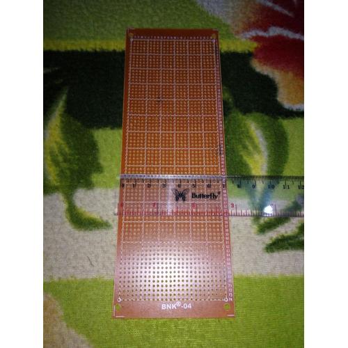 Jual papan pcb polos bolong bolong bnk04 panjang 20,5cm lebar 7cm ...