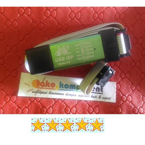 Jual USB ISP ASP AVR / 51 Programmer Downloader ATMEL USBISP USBASP IDC - Kota Semarang - toko ...