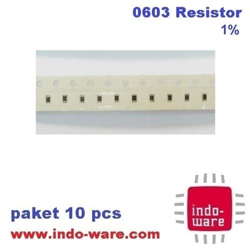 Jual 330 Ohm 330 R 3300 RESISTOR SMD 0603 1% PAKET 10 PCS RESISTOR ...
