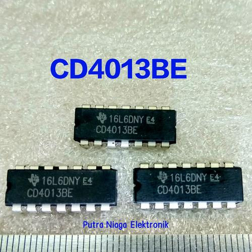 Jual ic CD4013BE Dip 14 pin CD4013 / TC4013 / HEF4013 / HCF4013 - Kota ...