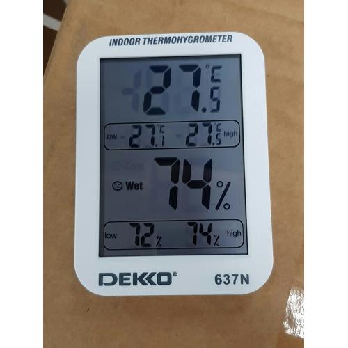 Jual DEKKO 637N DIGITAL THERMOHYGRO INDOOR - Jakarta Barat ...