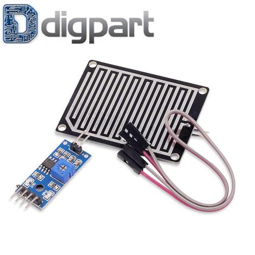 Jual Raindrops Detection Sensor Module Rain Weather Detektor Air Hujan ...