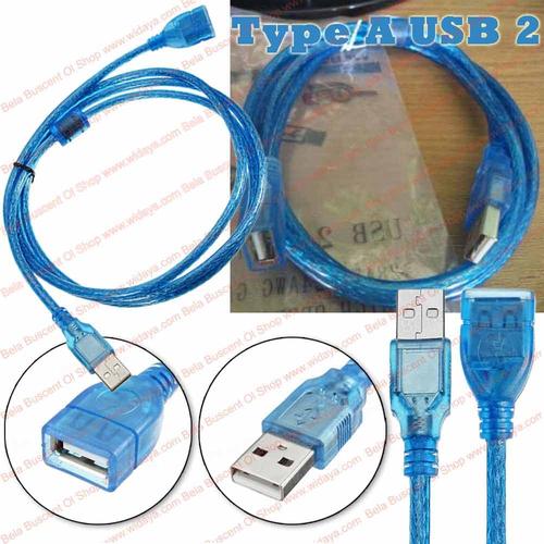 Jual Kabel Pemanjang USB 2 150 cm Extender 5 Ft USB2 Male Female 1.5 ...