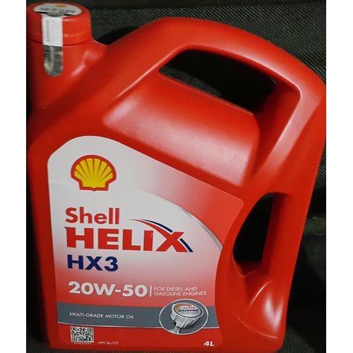 Jual oli shell Helix HX3 20-50 - Jakarta Barat - sinartokomotor | Tokopedia