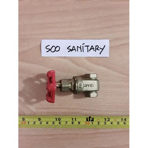 Jual Stopkran Stop kran Gate Valve 1/4" Kitz Besi Kuningan Handle Putar ...