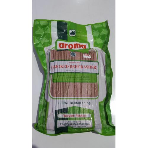 Jual SMOKED BEEF RASHER DAGING SAPI ASAP AROMA BALI (1kg) - Jakarta ...