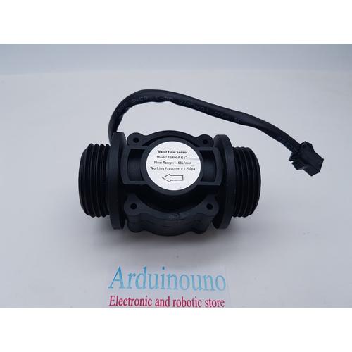Jual liquid water flow sensor 1 inchi inch 1" sensor aliran air ...