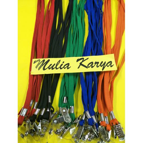 Jual Tali Name Tag Tebal pesanan khusus custom Tali Lanyard ID Card ...