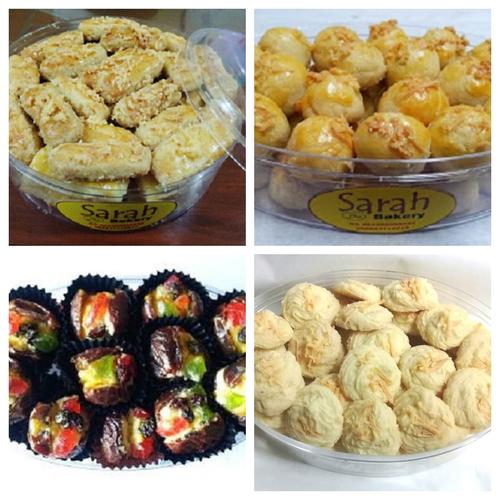 Jual (250 gram) Paket Spesial Lebaran 4 Kue Sarah Bakery Lezat Banget ...