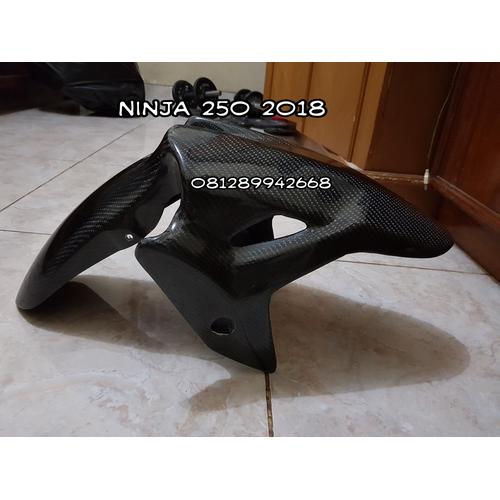 Jual Ninja 250 2018 spakboard depan carbon kevlar - Kota Tangerang ...