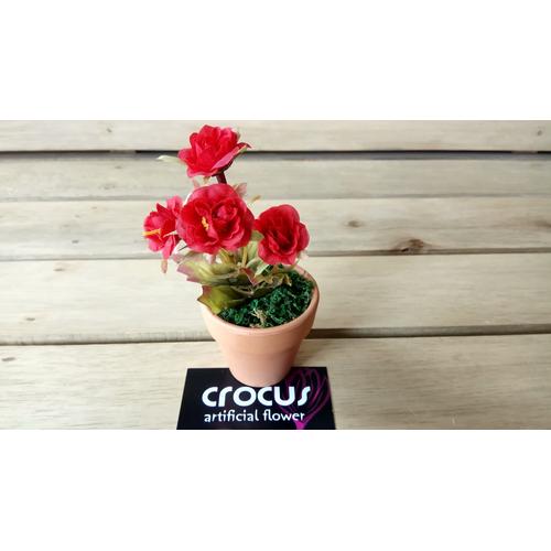Jual Mawar Pot Artificial - Kota Mataram - CROCUS FLORIST | Tokopedia