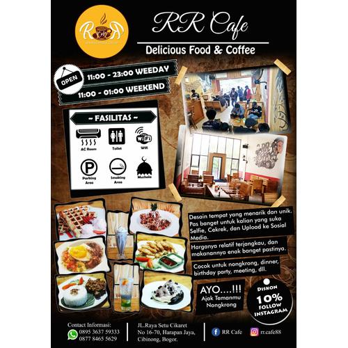 Jual Desain brosur cafe/ Design brosur untuk cafe - Jakarta Utara ...
