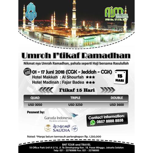 Jual Desain brosur umroh/ Design brosur umroh - Jakarta Utara - Omah ...