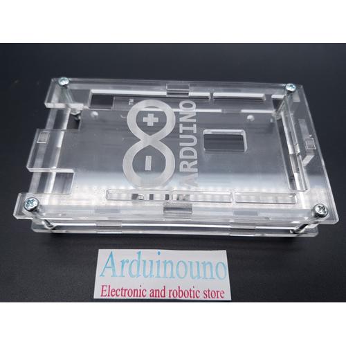 Jual Premium Transparent Box Case acrylic case Arduino Mega 2560 with ...