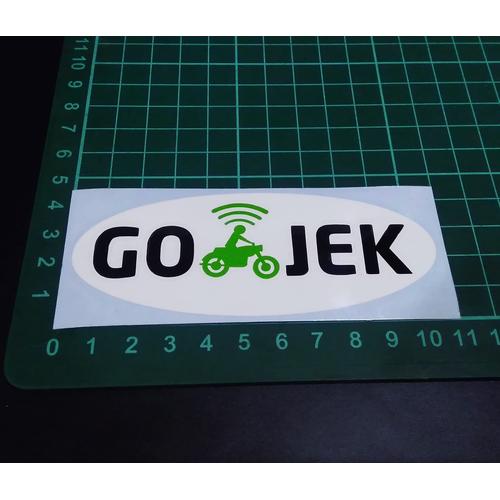 Promo Cutting Sticker Logo Helm Gojek 10x4cm - Kota Tangerang Selatan ...