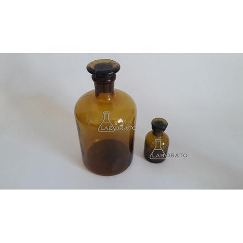 Jual BOTOL REAGENT COKLAT MULUT KECIL 60 ML - RA13 - DENGAN SKALA ...