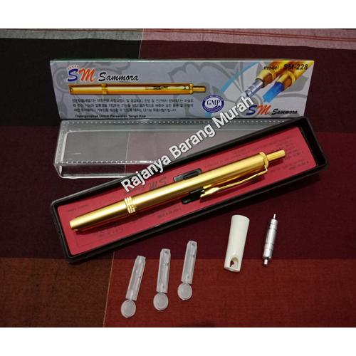 Jual Pen / Pena Bekam Lancing Device Sammora Gold SM-228 - Jakarta ...
