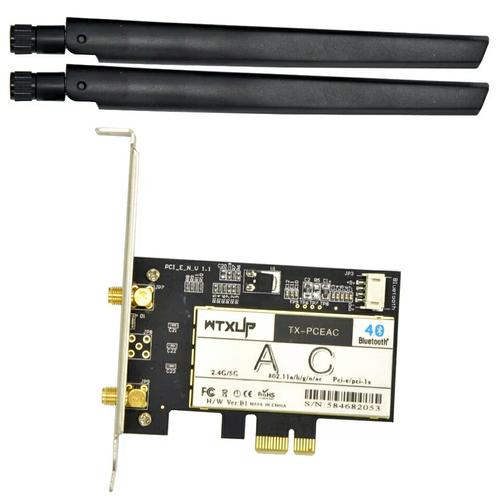 Jual Intel Dual Band Wireless-AC 7265 PCI-E Desktop Adapter + Bluetooth ...