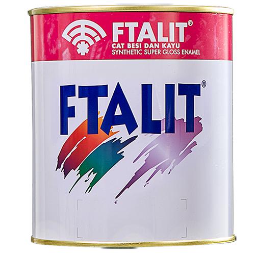 Jual FTALIT cat kayu & besi 1 kg gloss (putih,hitam,merah,hijau,kuning ...