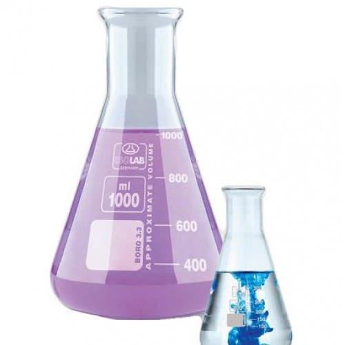 Jual Erlenmeyer Glass Medium Neck 5000 ml - Erlenmeyer 5 Liter ...