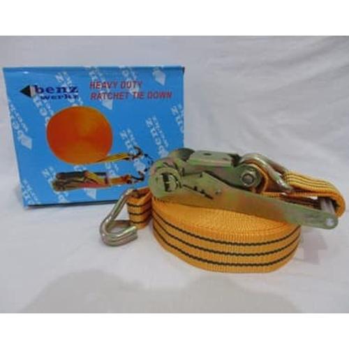 Jual Spanset Ratchet Lashing Belt 2x10 meter/Sabuk Safety Orange 10m ...
