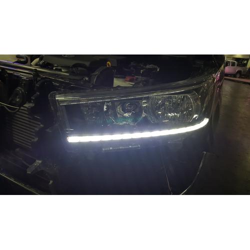 Jual drl crystal led innova reborn headlamp custom led drl running sein ...