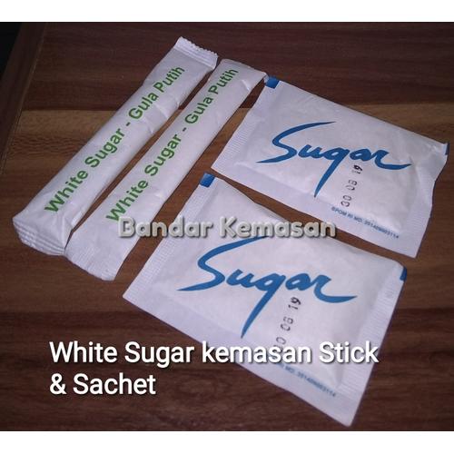 Jual White Sugar/ Gula Putih dalam kemasan Stick dan Sachet - Jakarta ...