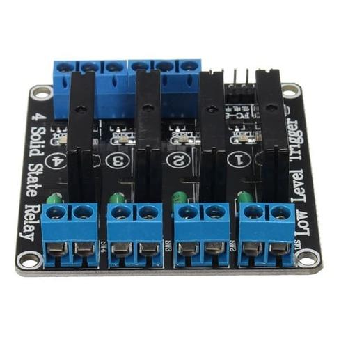 Jual SOLID STATE RELAY SSR 4 CHANNEL 5VDC LOW LEVEL TRIGGER - Jakarta ...