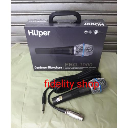 Jual Mic Kabel Condensor HUPER PRO - 1000 - Jakarta Utara - Fidelity ...