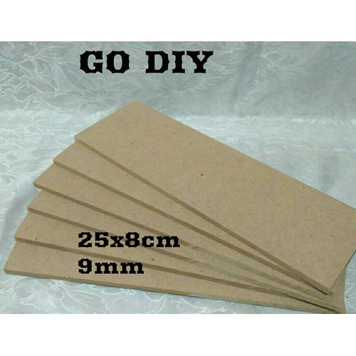 Jual MDF Board 9mm ukuran 25x8 cm ( BISA CUSTOM ) - Kab. Bekasi - Go-D ...