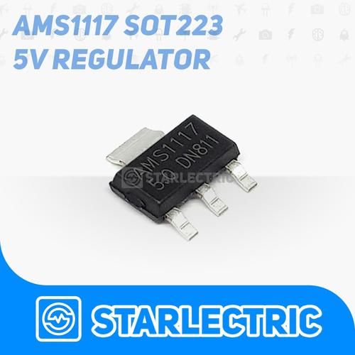 Jual AMS1117-5V AMS1117-5 1117-5 AMS1117 5V Voltage Regulator - Jakarta ...