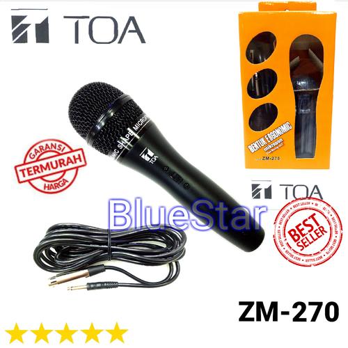 Jual Mic Kabel TOA ZM 270 Original - Jakarta Barat - BlueStar elektronik | Tokopedia