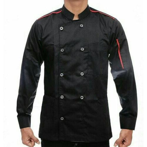 Jual baju koki hitam lengan panjang - Kota Metro - Toko YM Multi Jaya ...
