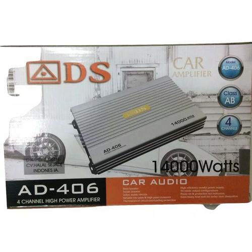 Jual Power ADS AD-406 4chenel mosfet (ada warna hitam&putih) - Jakarta ...
