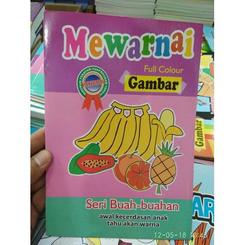 Jual Buku MEWARNAI GAMBAR SERI BUAH-BUAHAN - Rinzon - Kota Yogyakarta ...