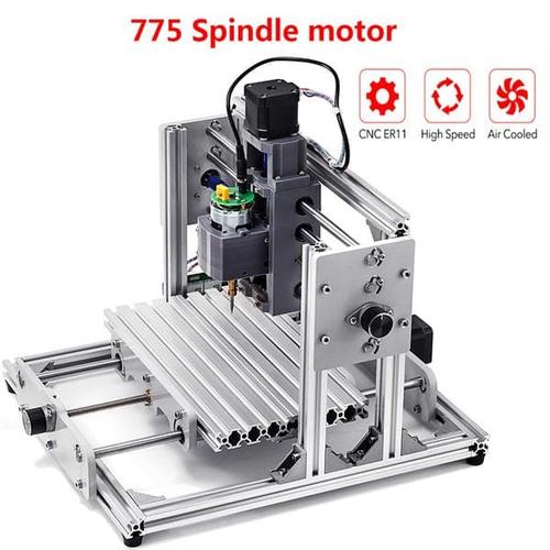 Jual Mini CNC 3 axis router mill engrave laser PVC PCB metal frame ...