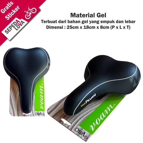 Promo Jok Sadel Sepeda Saddle Velo Plush Voam Gel Lebar VL 6105 - Kota ...