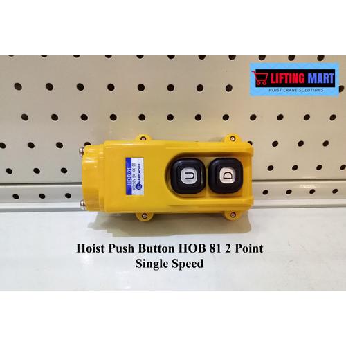Jual Hoist Push Button [HOB 81] Two Point Single Speed - Jakarta Barat ...