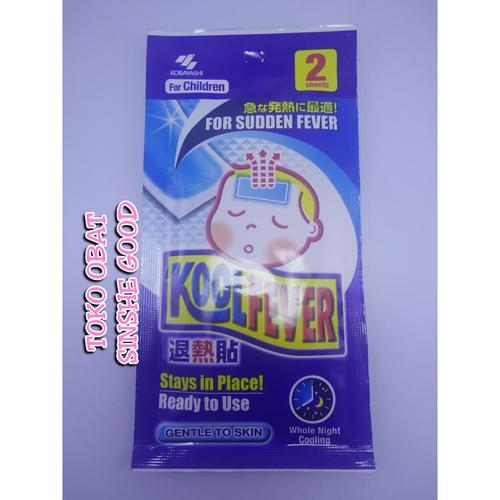 Jual KOOL FEVER(PLASTER KOMPRAS PENURUN PANAS)2'S - Jakarta Barat ...