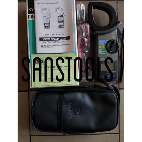 Jual KYORITSU 2002PA digital clamp meter tang ampere 2002 PA AC 2000A ...