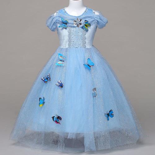Jual Dress Baju Kostum Gaun Disney Princess Putri Cinderella Tangan ...