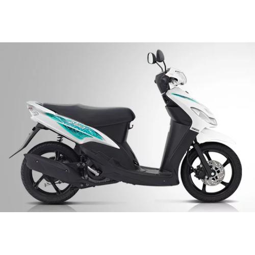 Jual lis body. striping.stiker yamaha mio sporty cw 2011/2012 putih ...