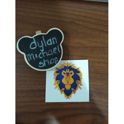 Jual Stiker Logo World of Warcraft Alliance Symbol Sticker Vinyl Color ...