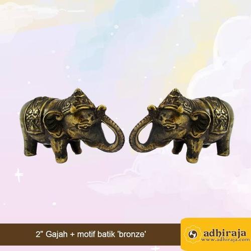 Jual Patung Arca Gajah + motif batik Kuningan 2" - Jakarta Utara ...