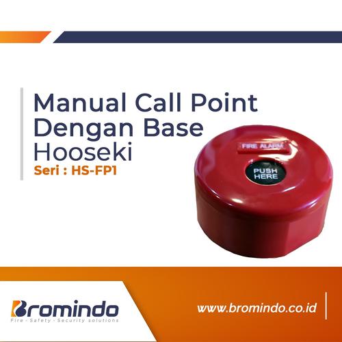 Jual Manual Call Point Push Button Hooseki Complete Dengan Base - Kota ...